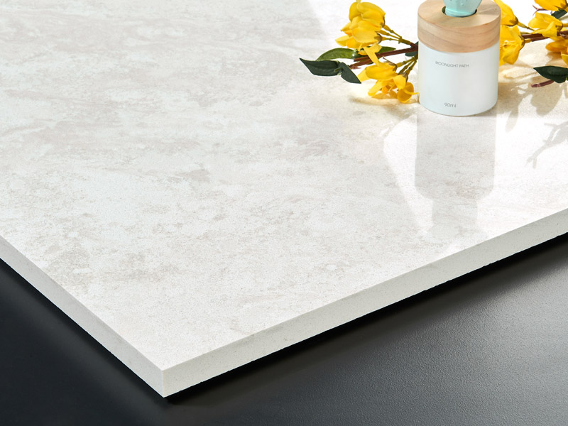 MR4204 Melting Snow Quartz Stone Slab With Veins - Modern Stone